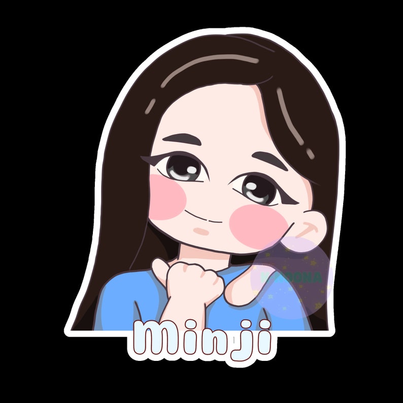 New Jeans Inspired Chibi Art | Kawaii New Jeans Fan Art | Digital Kpop ...