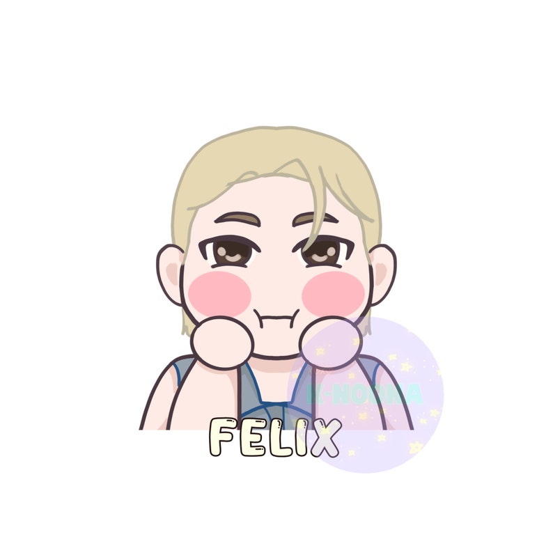 Stray Kids Inspired Chibi Art | Kawaii Stray Kids Fan Art | Digital ...