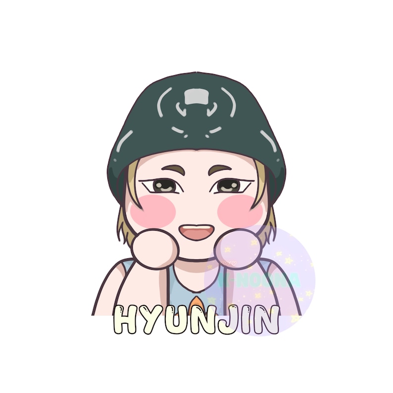 Stray Kids Inspired Chibi Art | Kawaii Stray Kids Fan Art | Digital ...