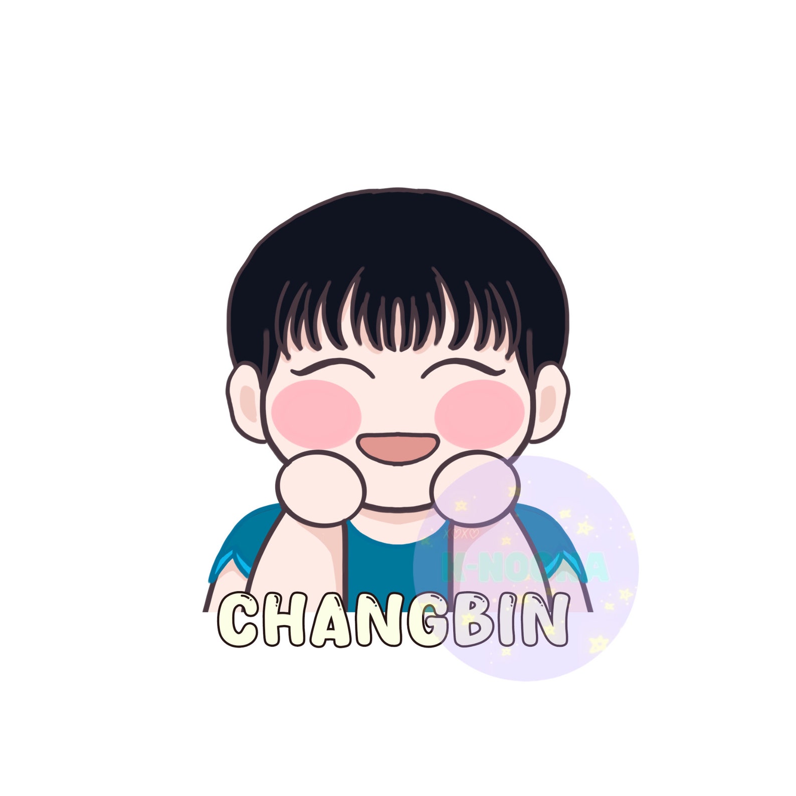 Stray Kids Inspired Chibi Art | Kawaii Stray Kids Fan Art | Digital ...