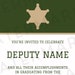 Sheriff Deputy Party Invitation - Etsy