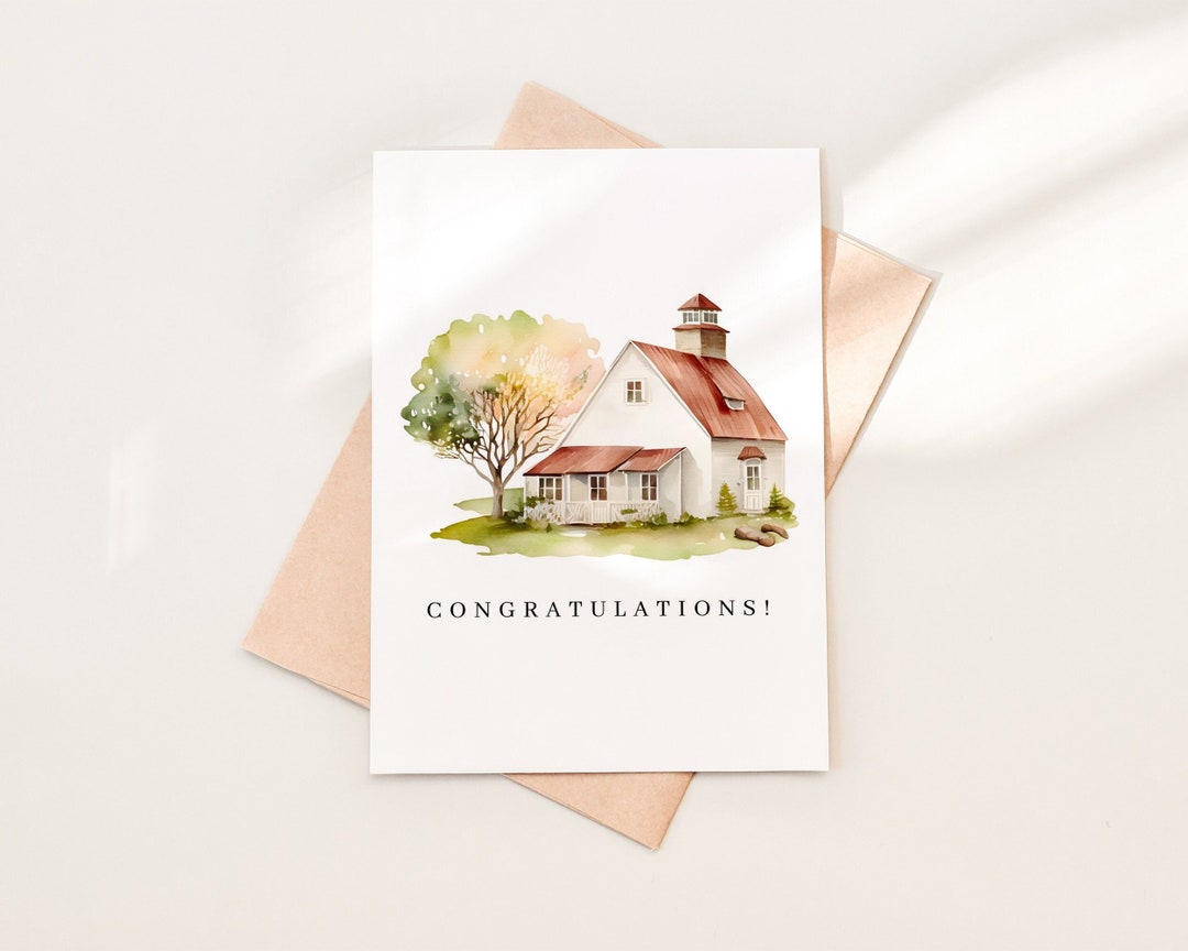 Housewarming Congratulations Card Download, New Home Greeting Card ...