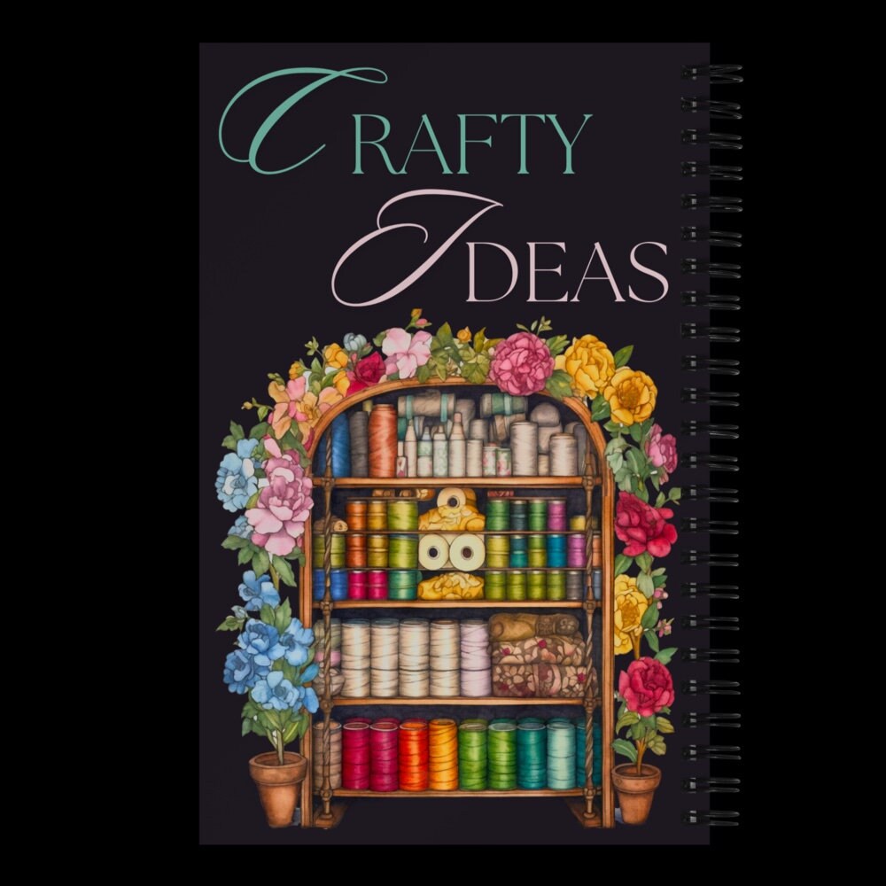 Left Handed Spiral Notebook or Journal for Seamstresses, Sewers ...