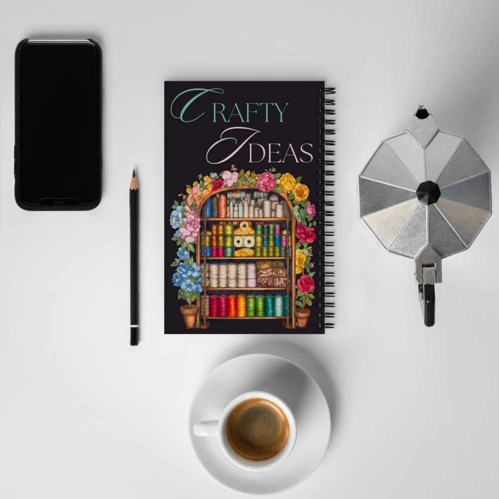 Left Handed Spiral Notebook or Journal for Seamstresses, Sewers ...