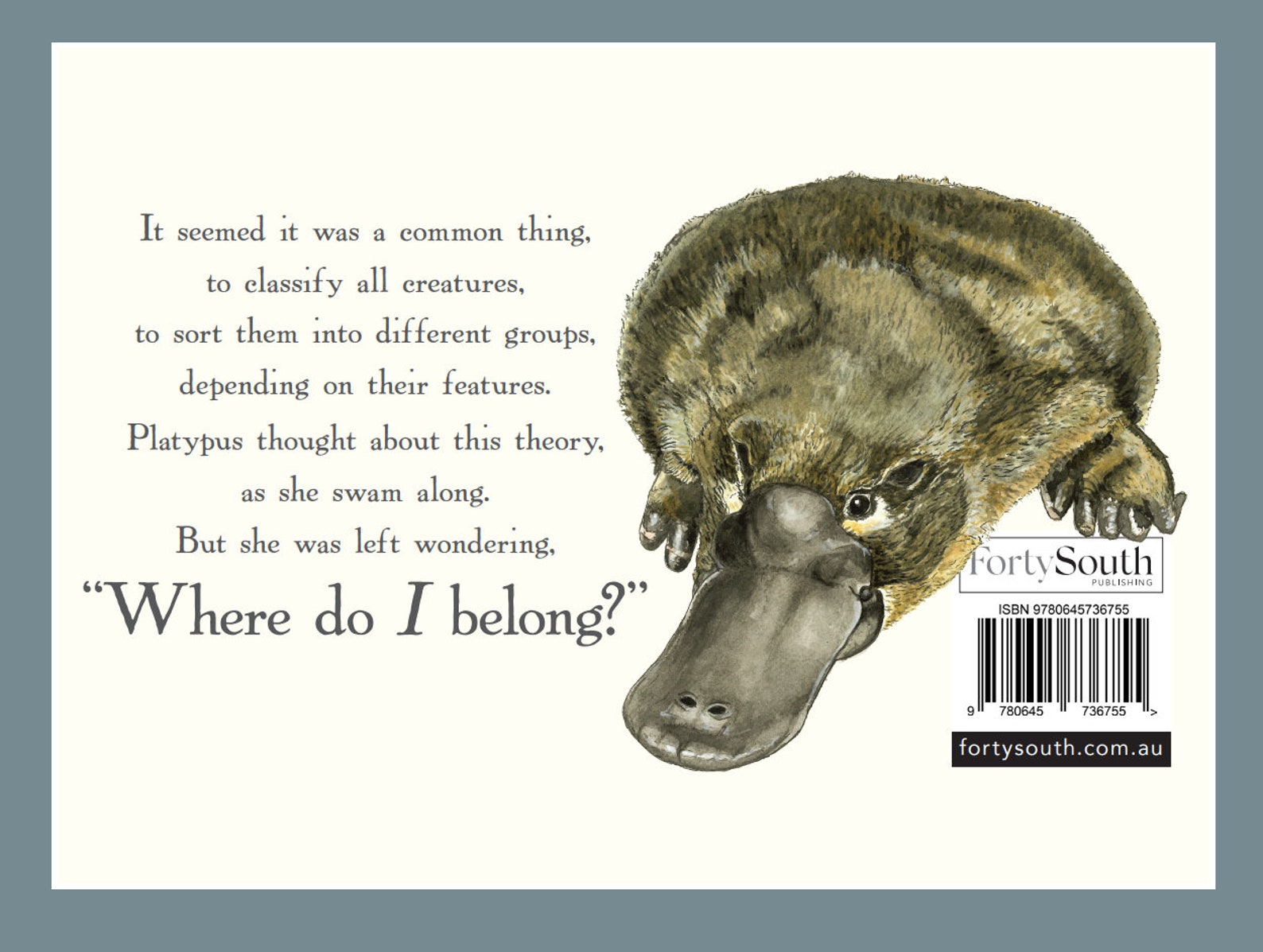 Children's Book (platypus): 'have You Seen A Monotreme?' - Etsy