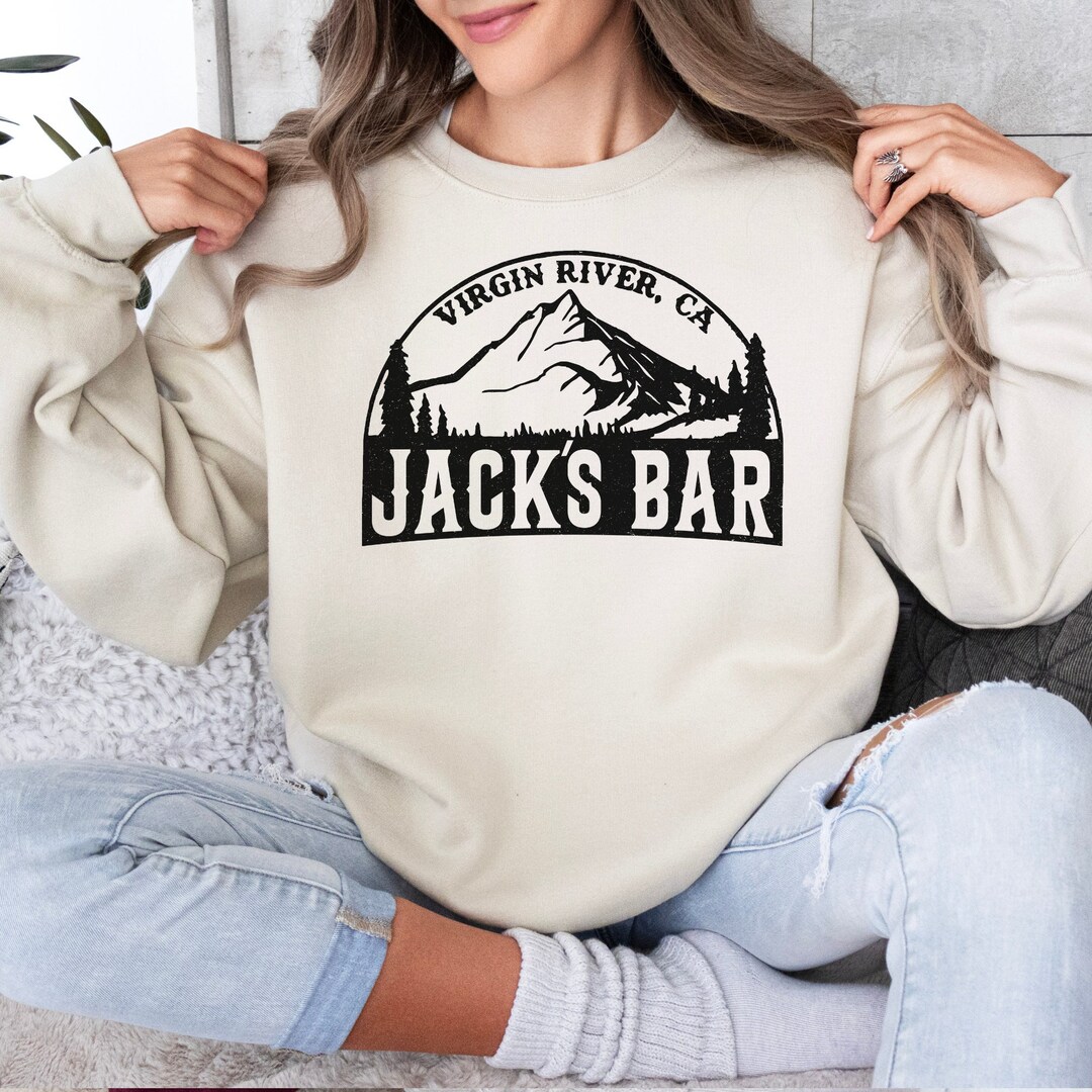 Virgin River Jack's Bar Sweatshirt, TV Show Fan Apparel, Virgin River ...