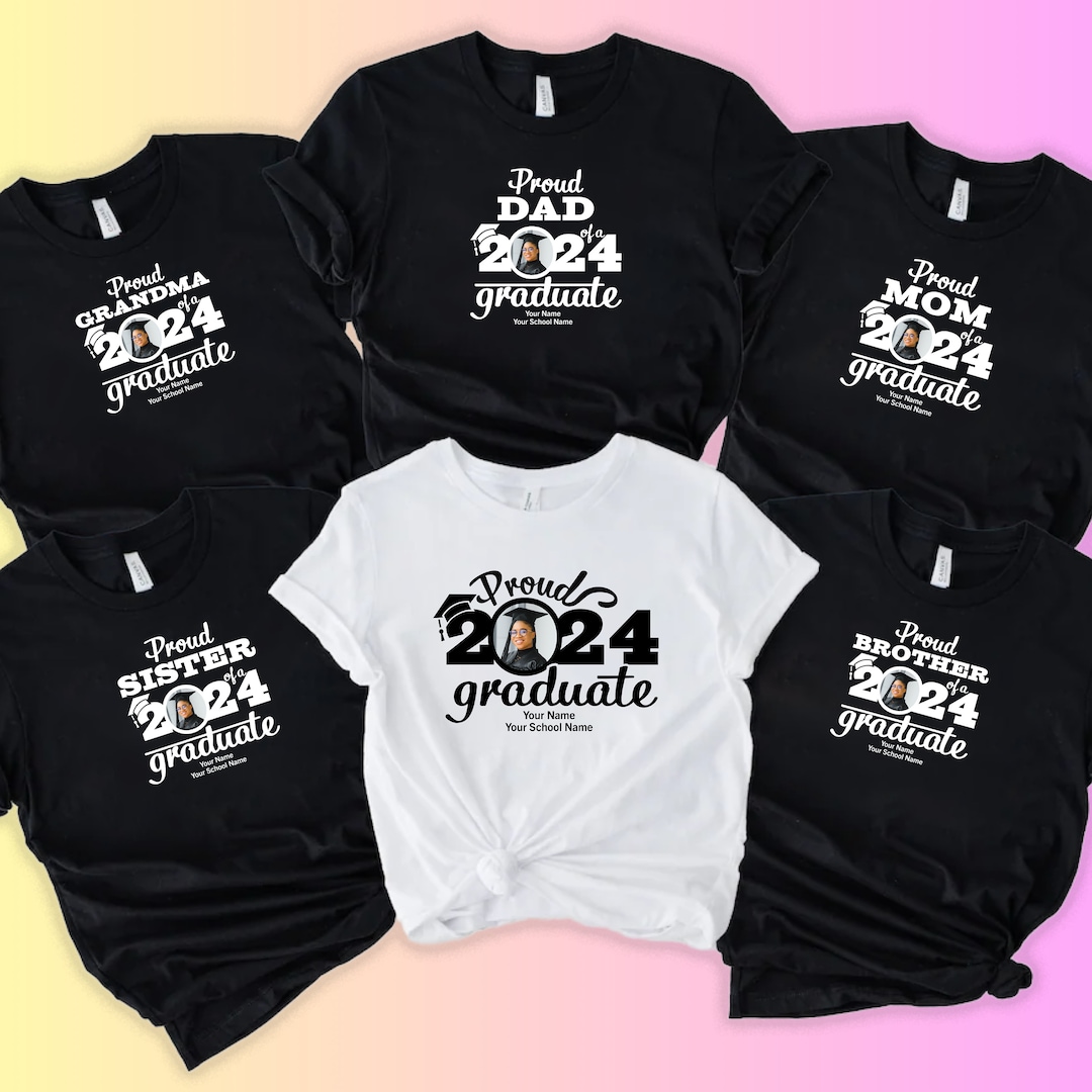 2025 Graduation Shirt Set, Class of 2025 Shirt, Custom Graduation Tee ...