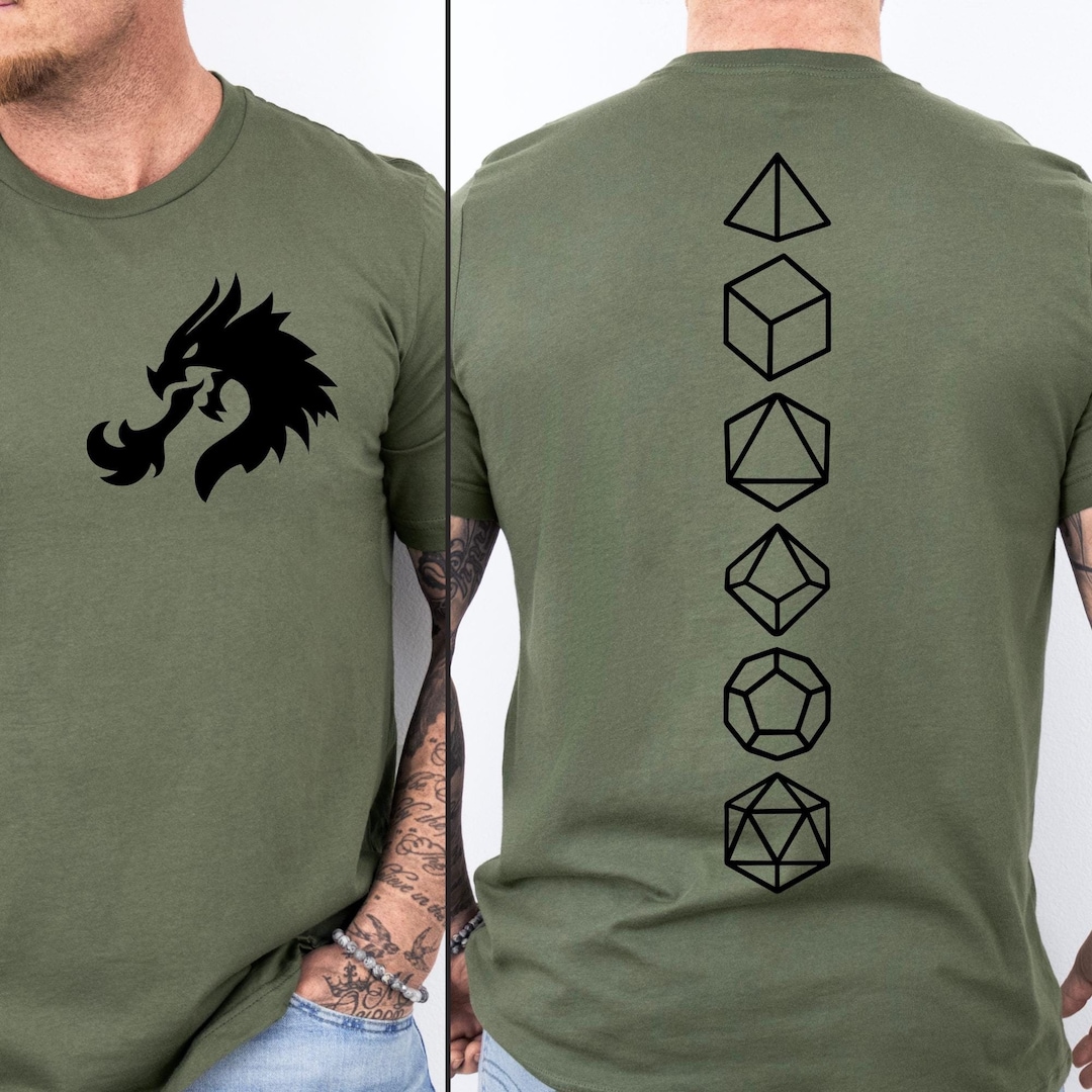 Dungeons and Dragons Shirt, Dnd Tee, Gift for Geeks, Gift for Dungeons Master, Cool D&D Shirt ...