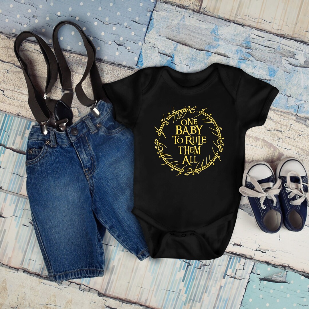 One Baby to Rule Them All Baby Bodysuit, New Dad Gift, Baby Shirt ...