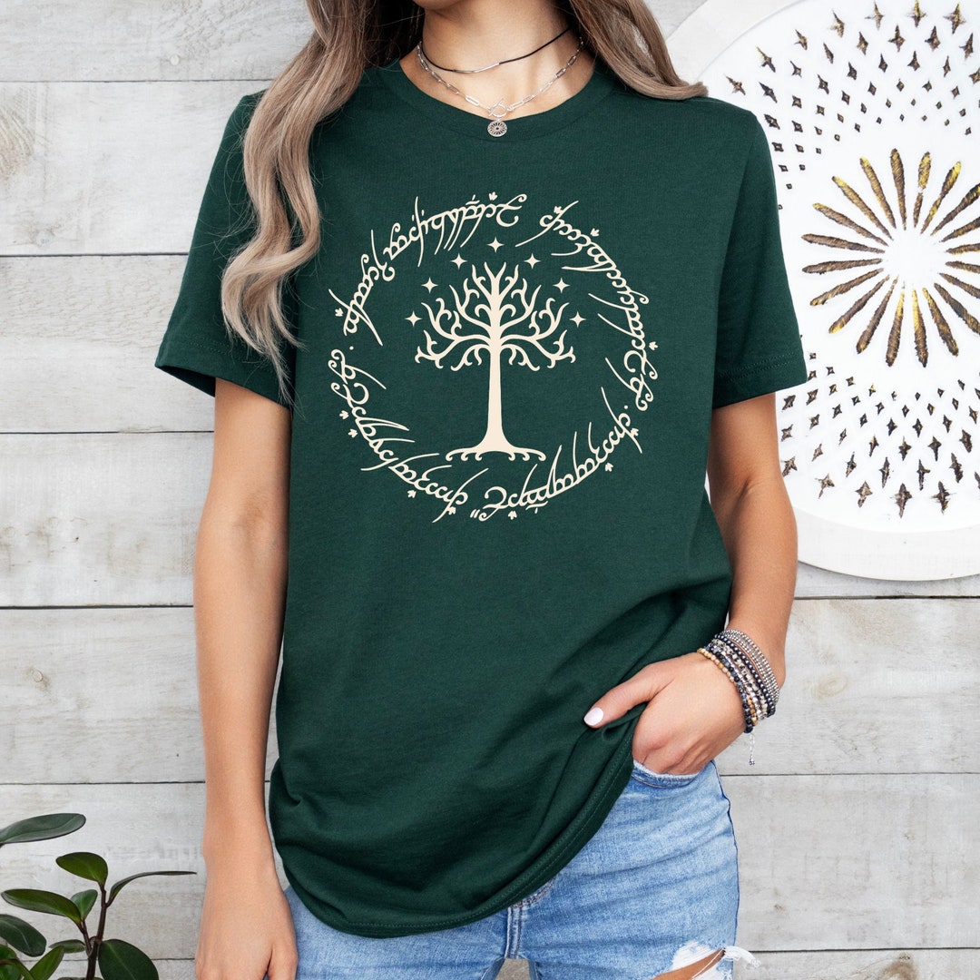Tree of Gondor T-shirt, Middle E Tree Shirt, Lotr Shirt, FAN Gift ...
