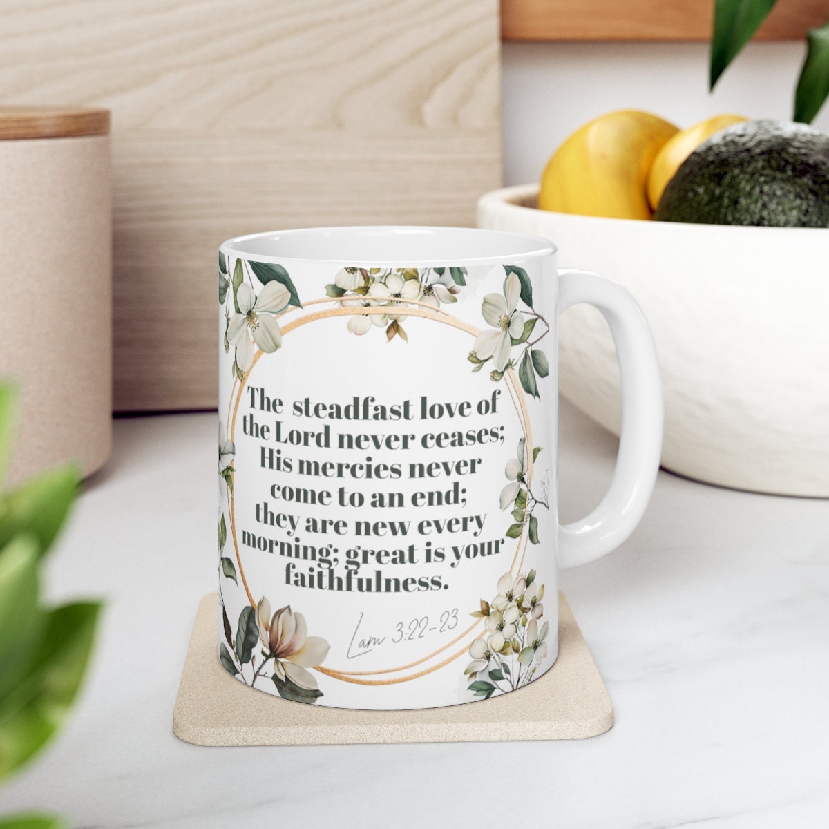 Personalized Bible Verse Mug, Custom Bible Verse Coffee Mug for Her ...