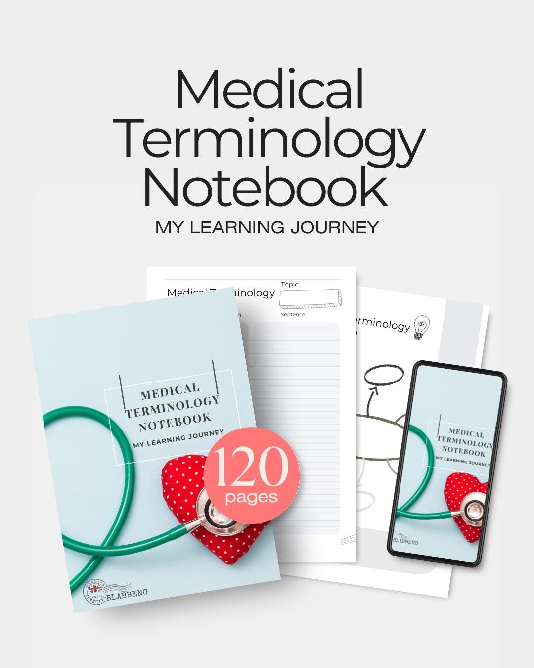 Digital Medical Terminology Study Guide: Nursing School Notes (PDF File ...