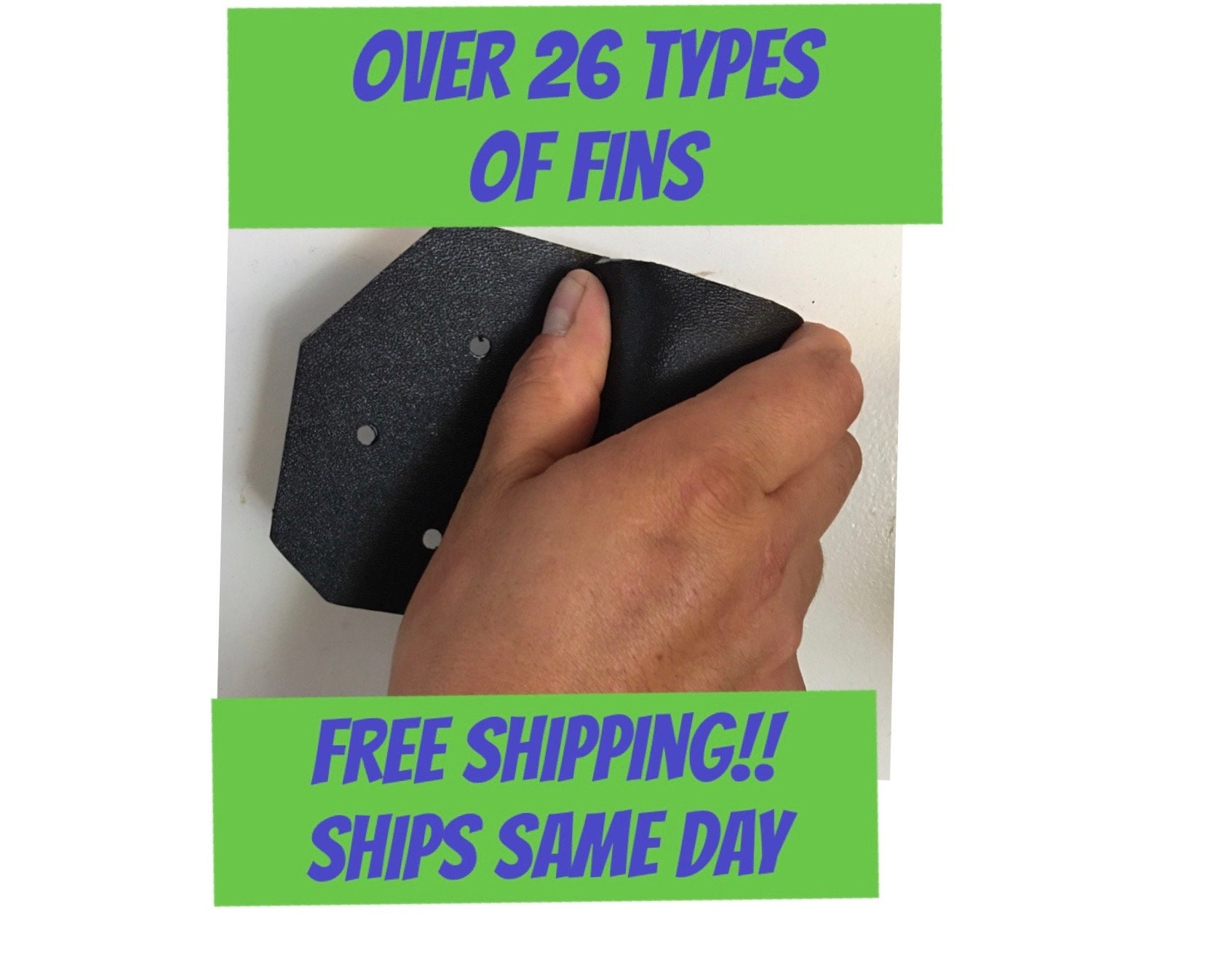 Fin Grip California Compliant Shark Kydex Grip Wrap: Featureless - Etsy