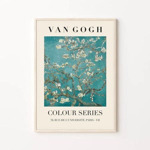 Almond Blossom, Van Gogh Print Impressionist Flower Painting Japanese ...