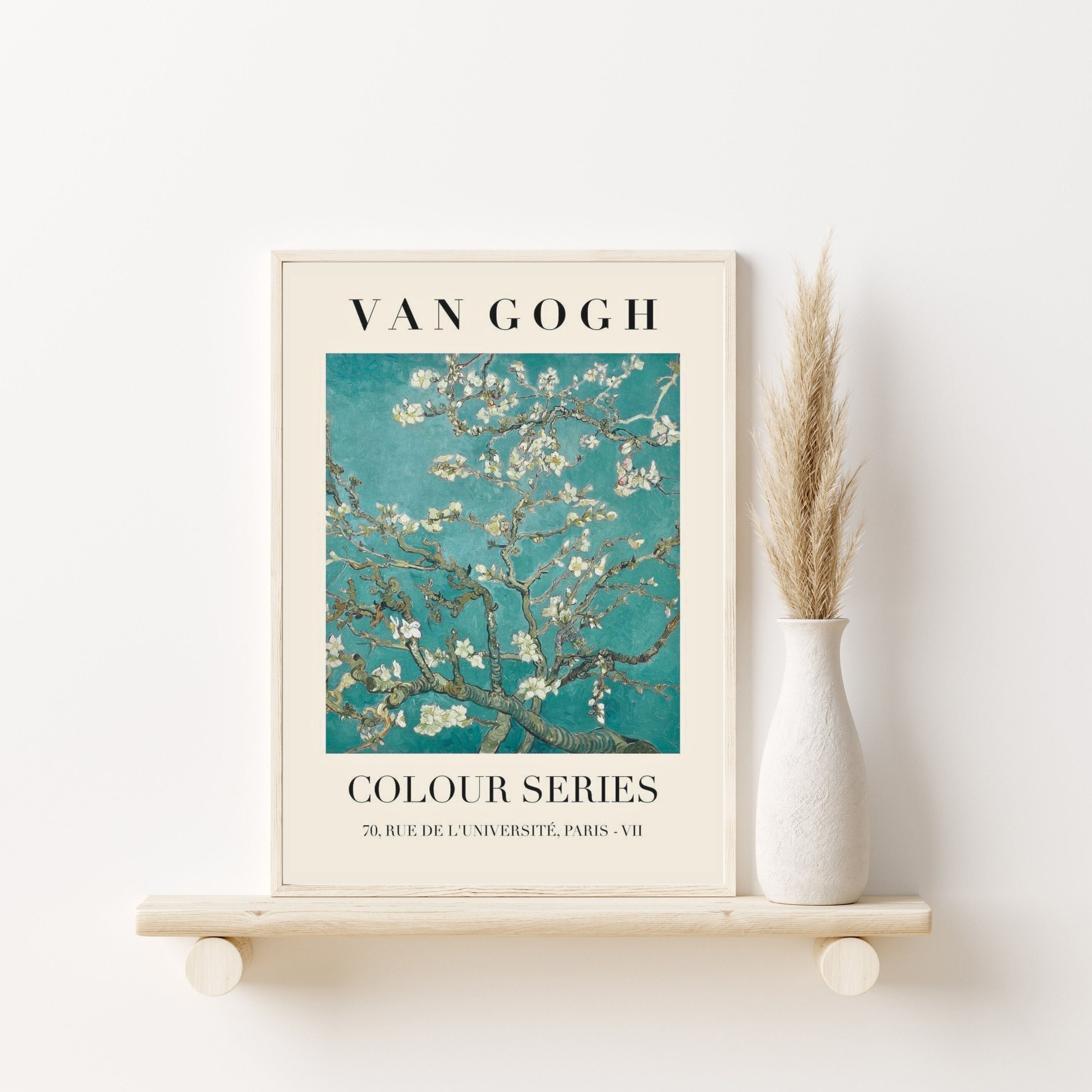 Almond Blossom, Van Gogh Print Impressionist Flower Painting Japanese ...