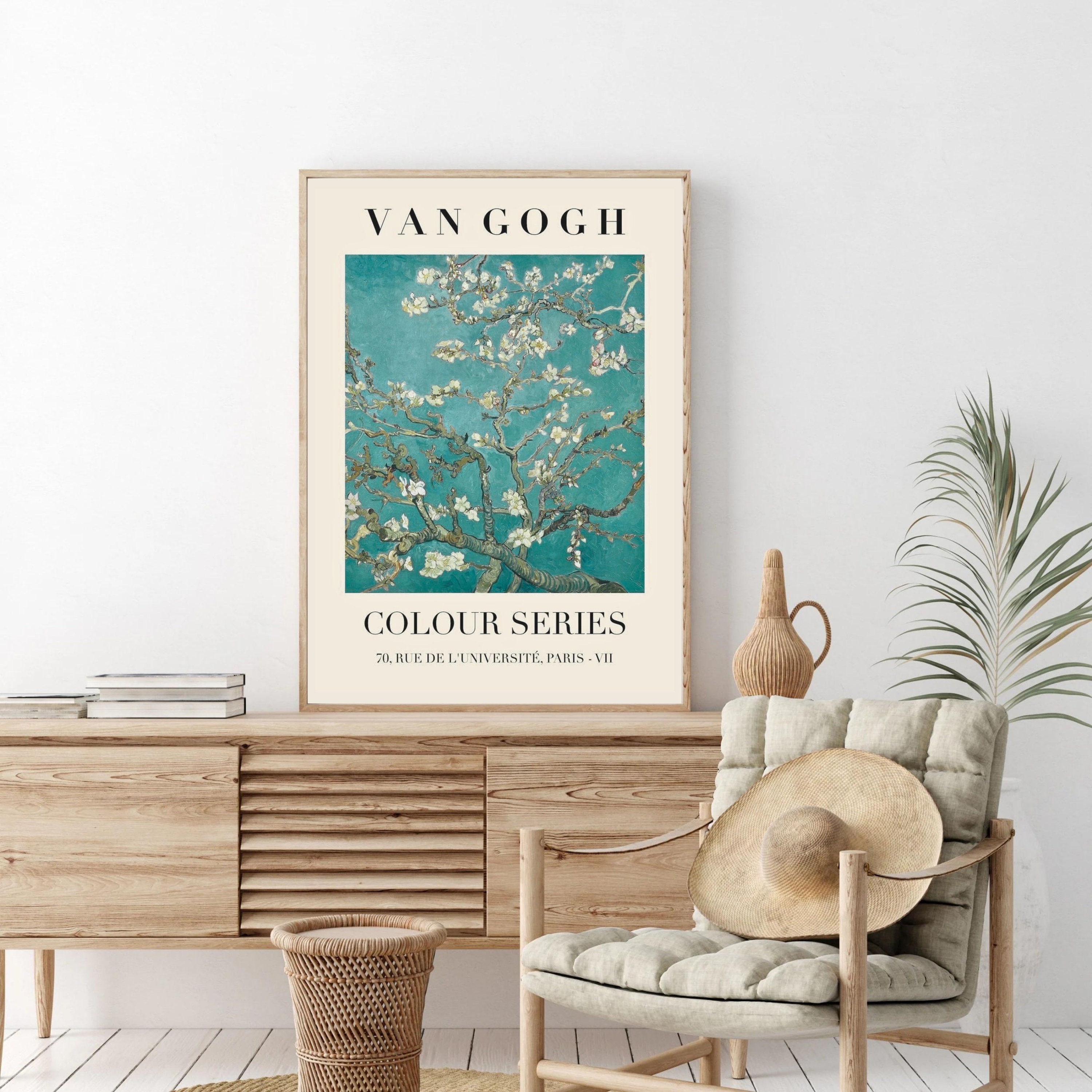 Almond Blossom, Van Gogh Print Impressionist Flower Painting Japanese ...