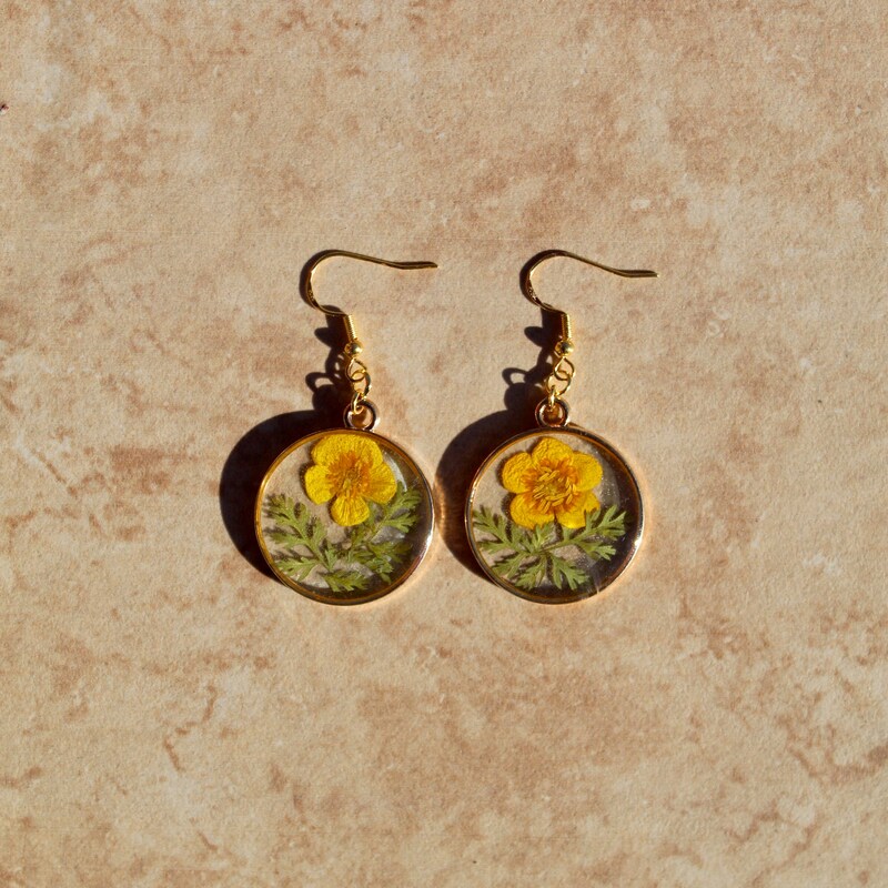 Buttercup Earrings - Etsy