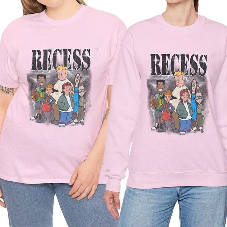 Recess Cartoon Vintage T-shirt, Recess Characters Retro Tee, 90s Themed Shirt, Recess TV Show ...