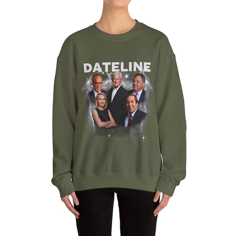 Dateline True Crime Graphic T-shirt, Dateline Cast Fan Merch, Dateline ...