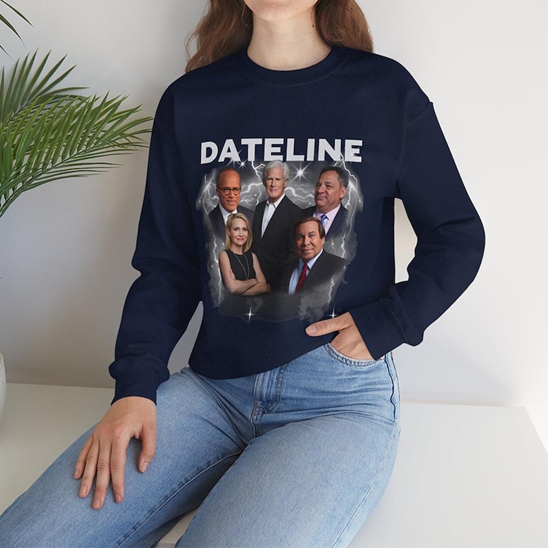 Dateline True Crime Graphic T-shirt, Dateline Cast Fan Merch, Dateline ...