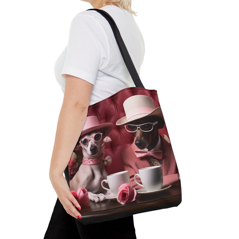 Tea Time Elegance Italian Greyhounds in Dapper Attire Valentine's ...