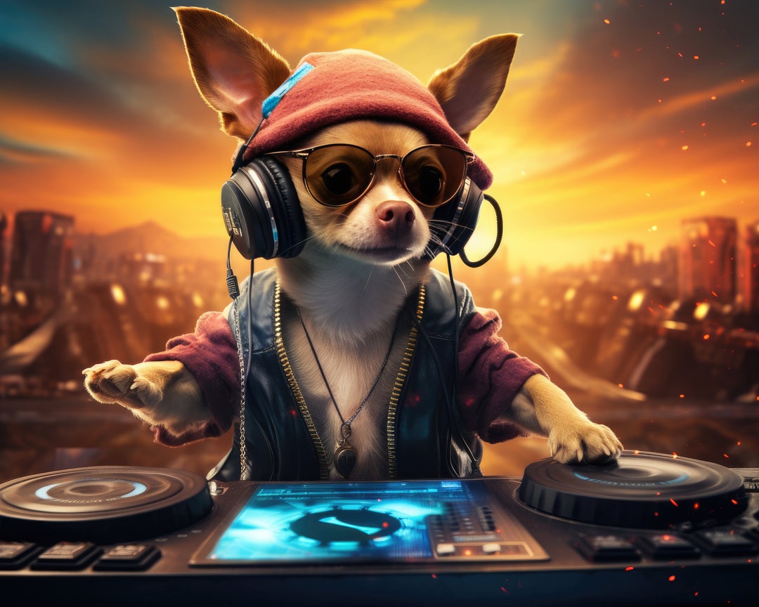 Canine Beats: DJ Chihuahua DIY Projects & Unique Gifts Digital Download ...
