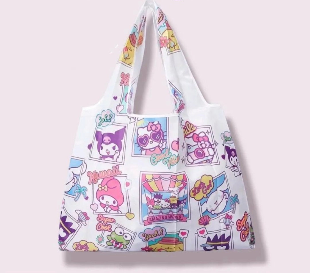 Hello Kitty Tote Bag, Hello Kitty, Sanrio, Hello Beach Bag - Etsy