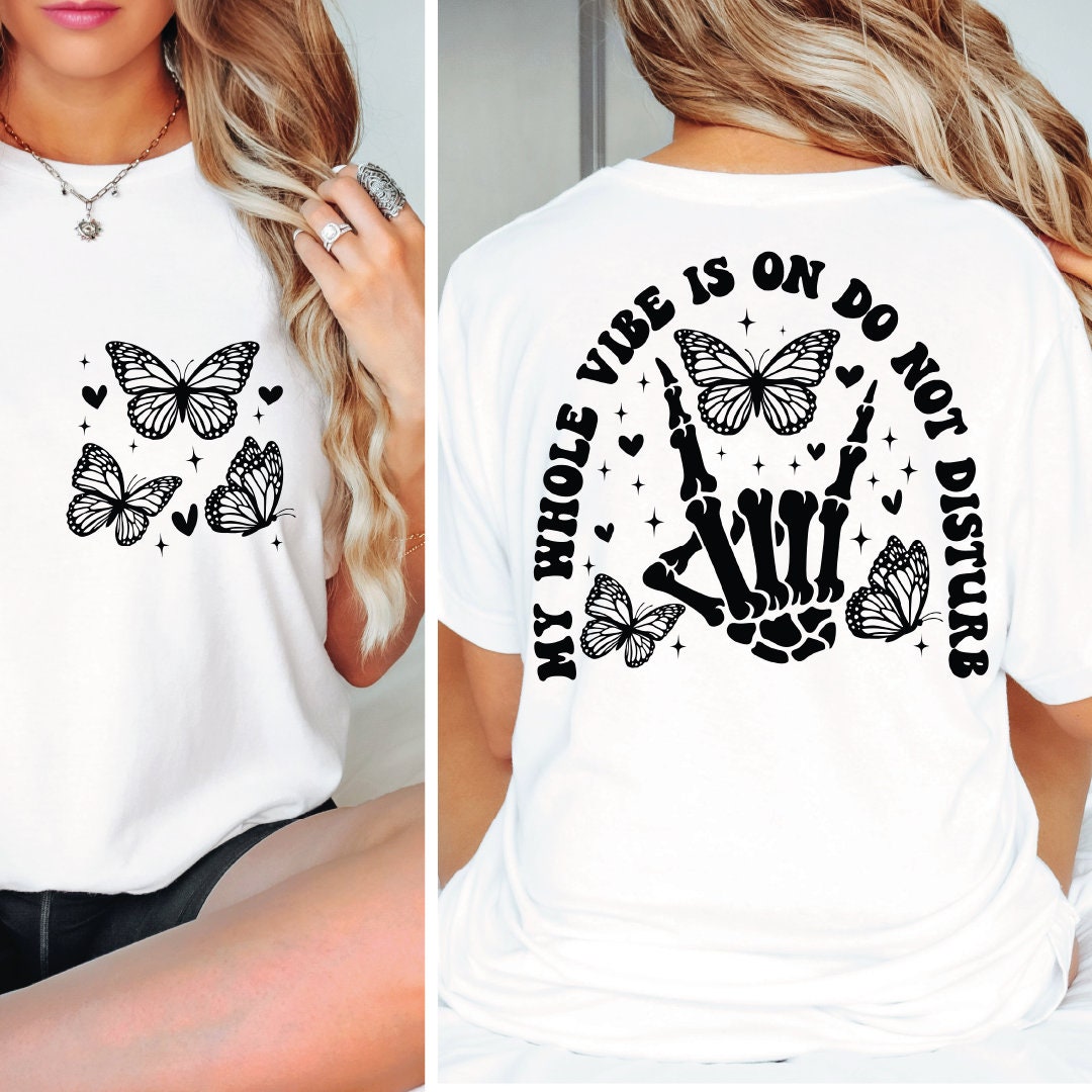 My Whole Vibe Is On Do Not Disturb Svg Good Vibes Svg Trendy Etsy Uk