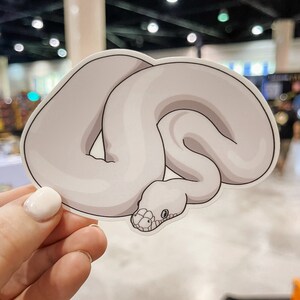 MULTIPLE MORPHS Ball Python Sticker | Normal | Piebald | Banana ...