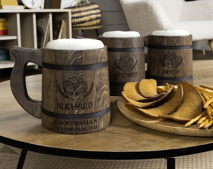 Personalized Stainless Steel Tankard Mug With Matte Finish 20 Ounces ...