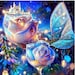 Enchanted Crystal Rose the Castle’s Secret Garden - Etsy