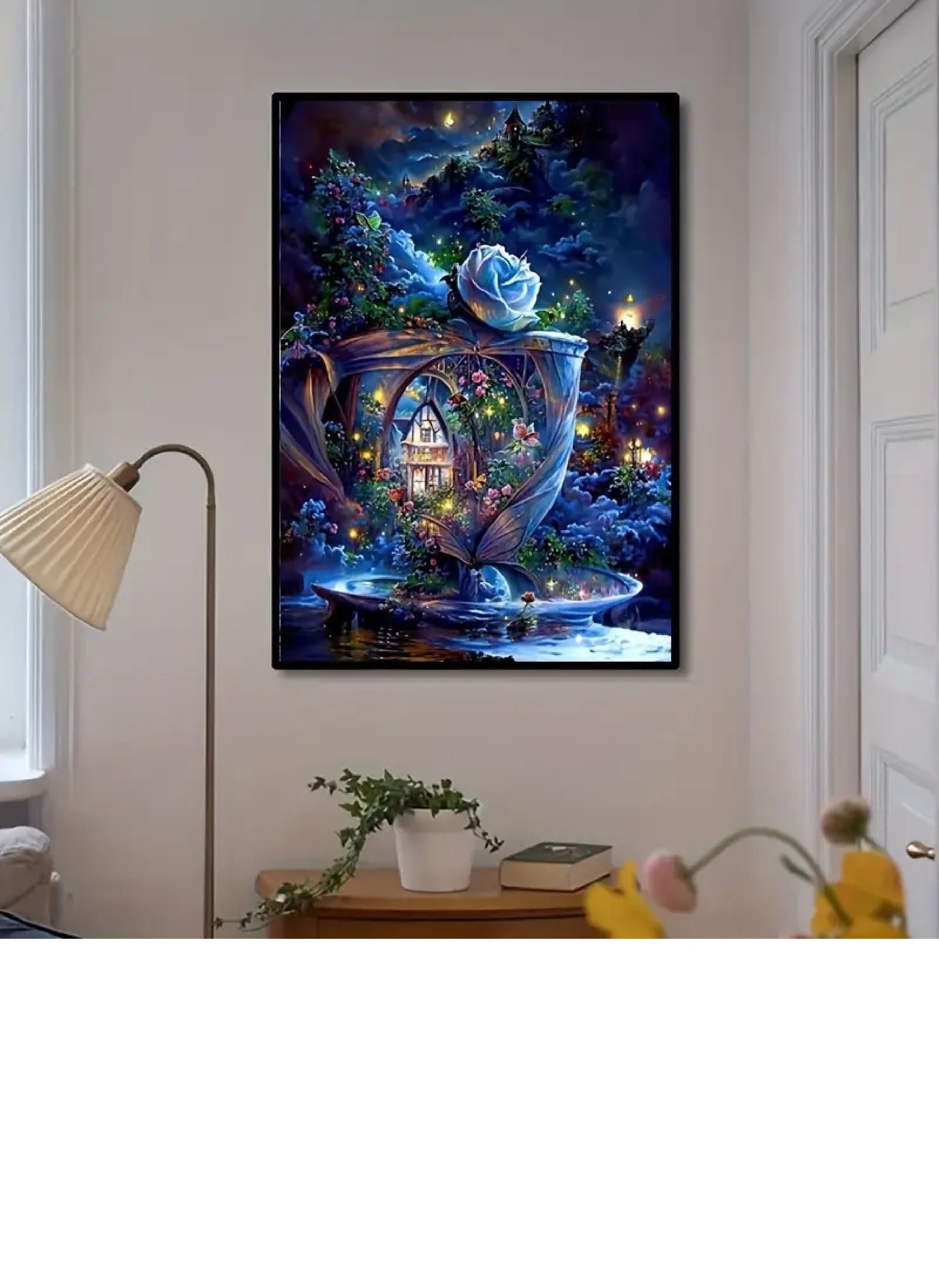 Diamond Painting Set Exquisite Tea Cup House Suitable for - Etsy