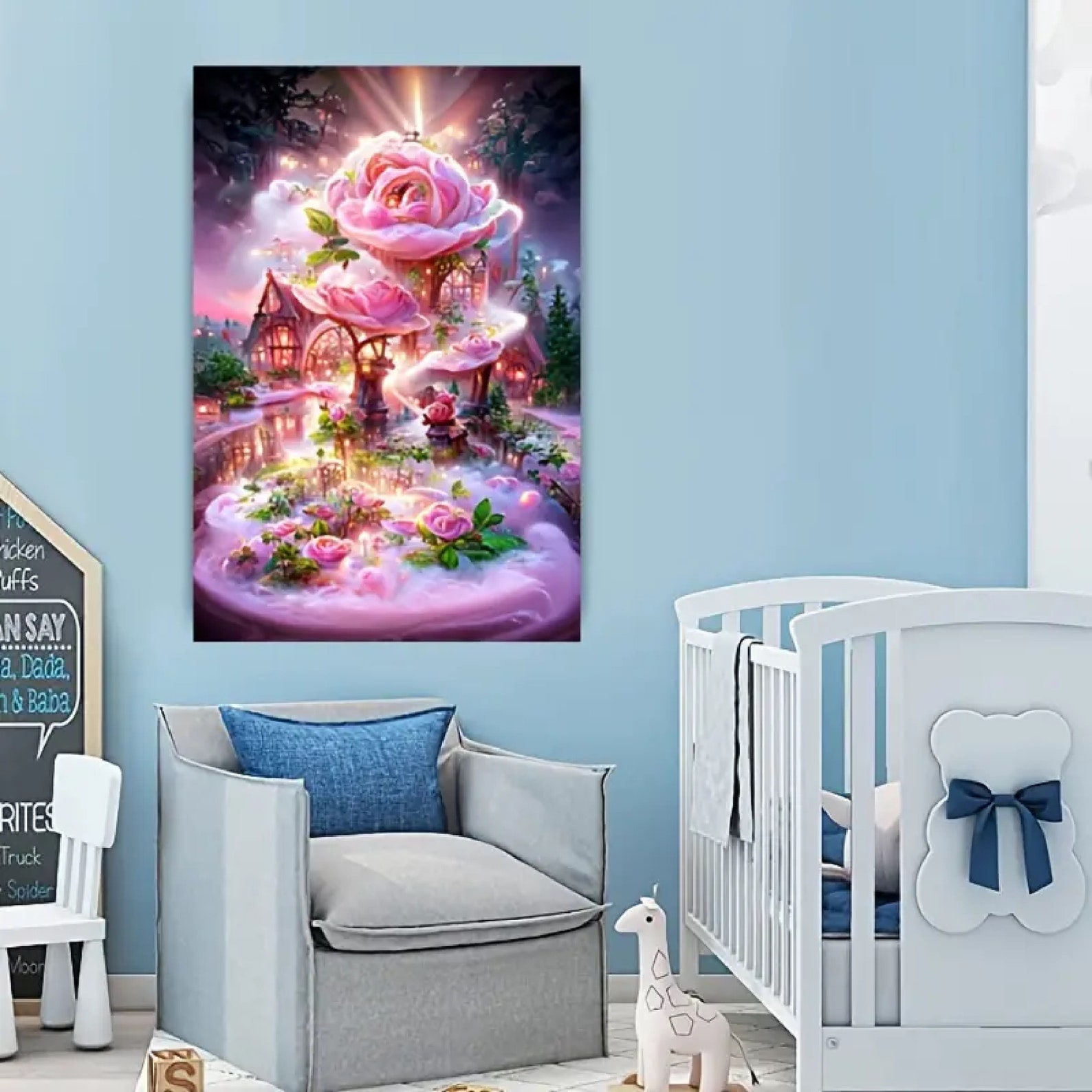 5d Rhinestone Art Painting Kit Adults, Theme Fantasy Round Full ...