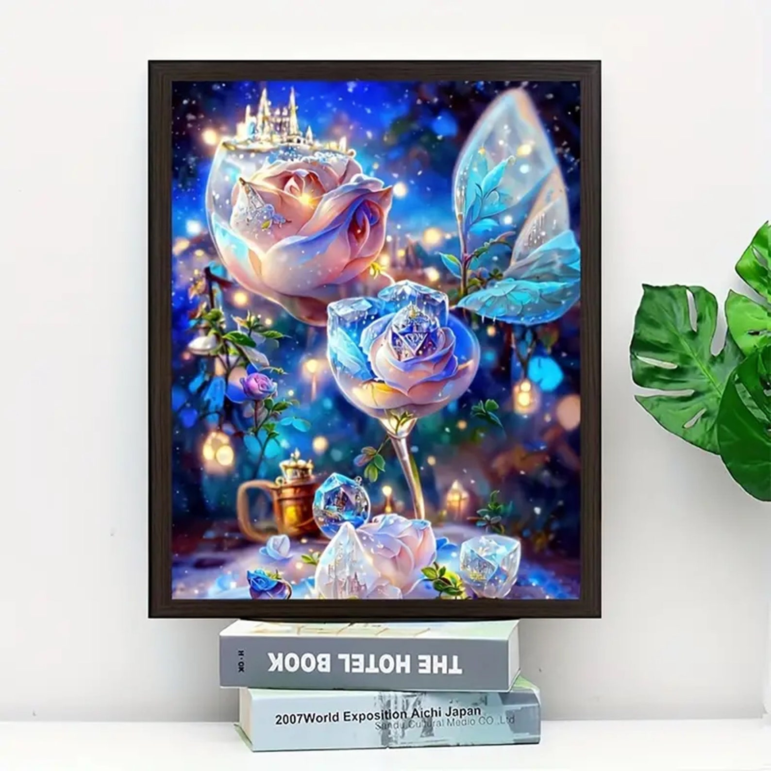 Enchanted Crystal Rose the Castle’s Secret Garden - Etsy