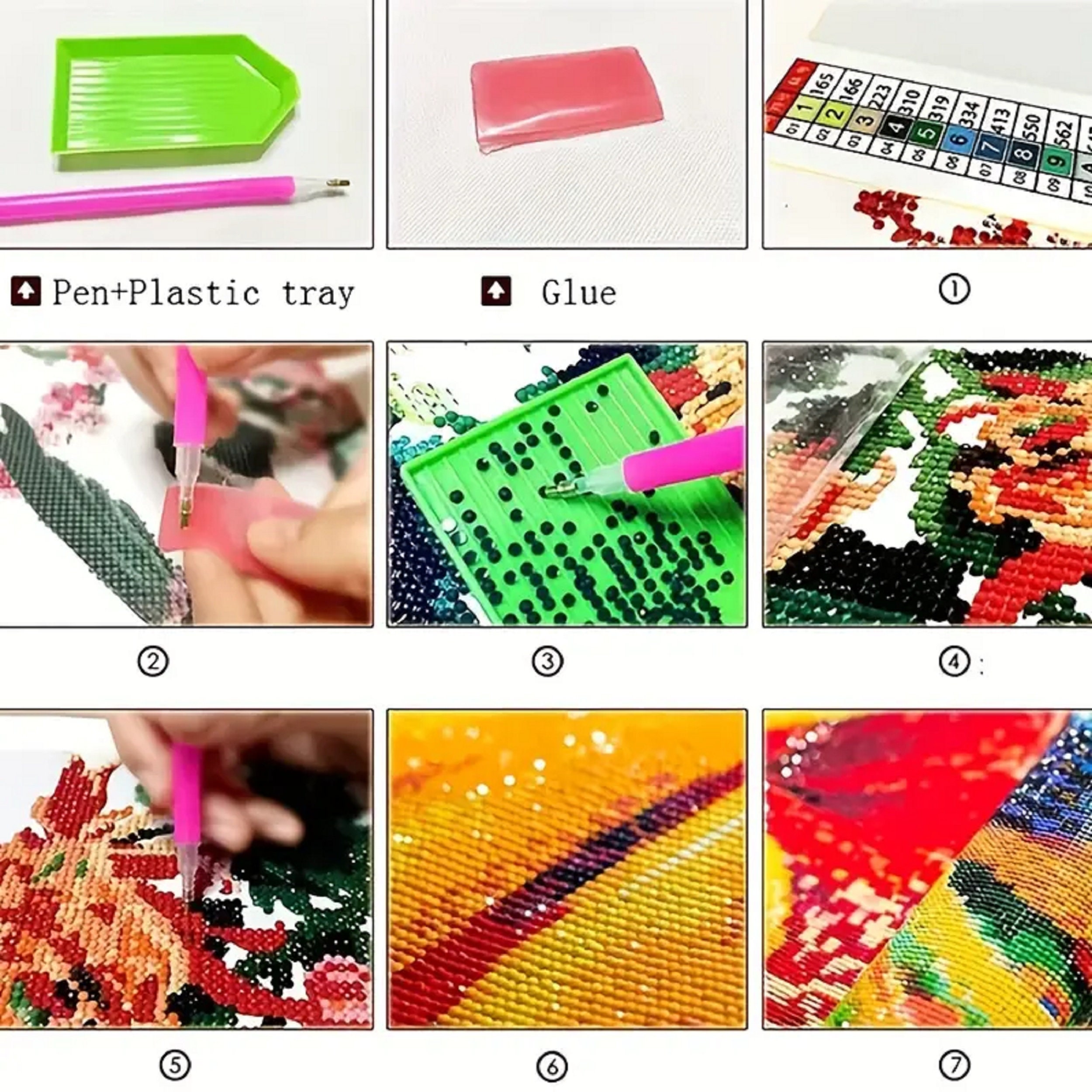 5d Rhinestone Art Painting Kit Adults, Theme Fantasy Round Full ...