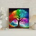 Colorful Tree Under the Stars - Etsy