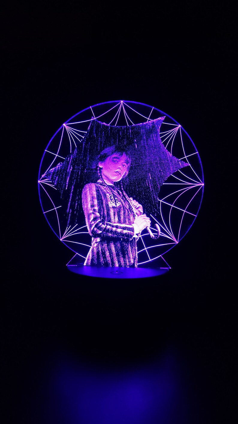 RGB LED Character Shaped Lights - Etsy