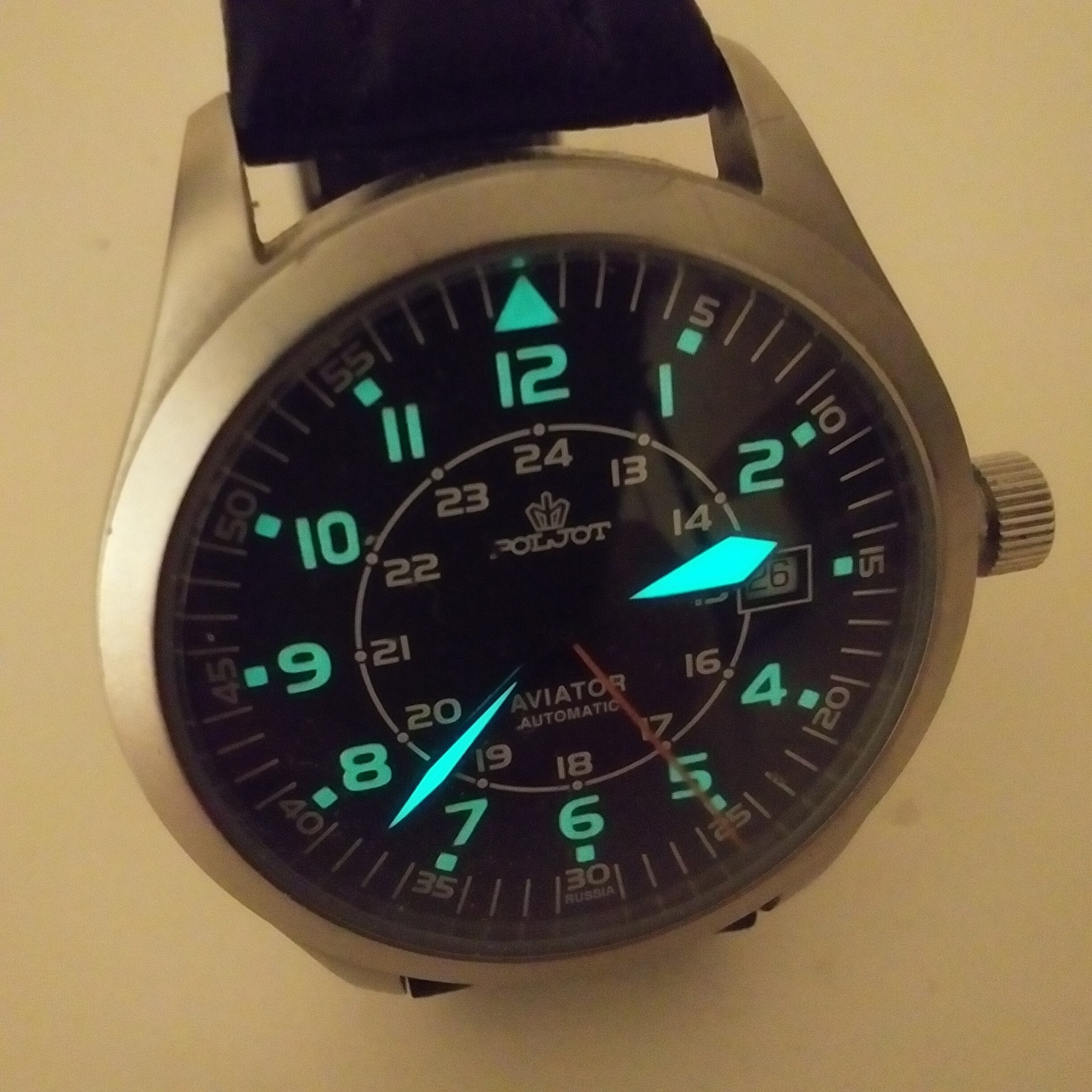 Poljot Aviator Automatic Russian Watch Swiss 25-jewel ETA - Etsy