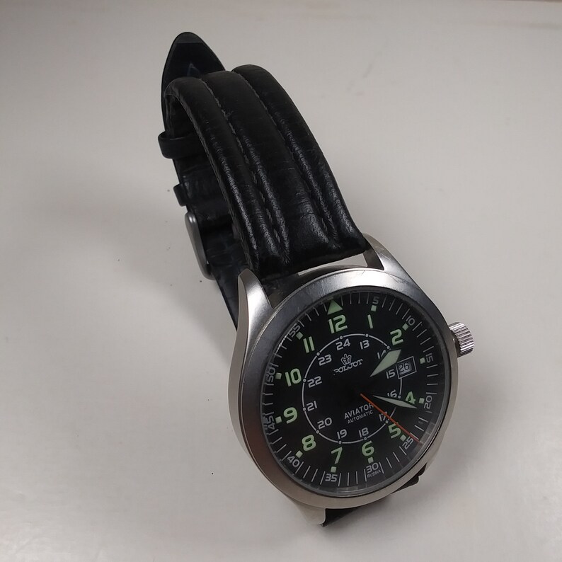 Poljot Aviator Automatic Russian Watch Swiss 25-jewel ETA - Etsy