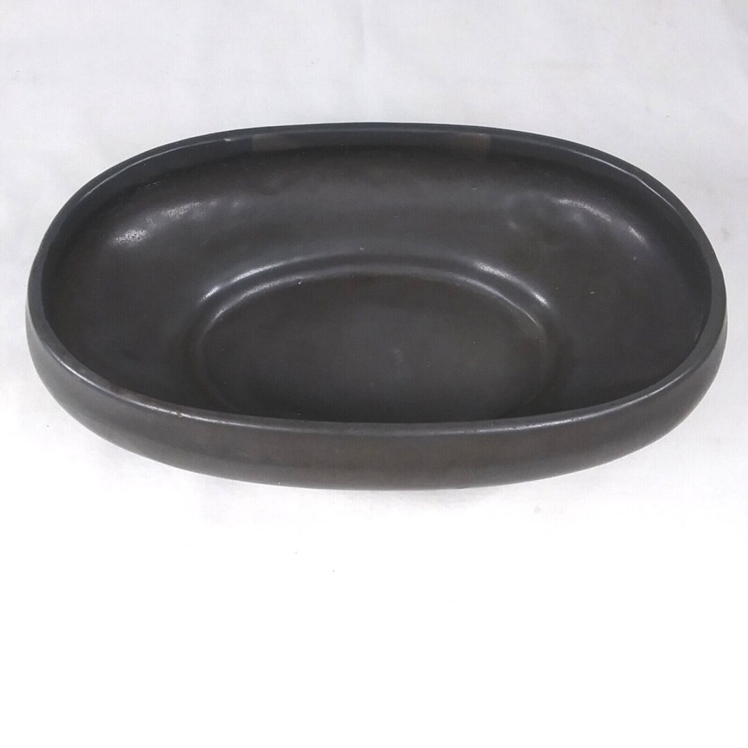 Mccoy Pottery Floraline Planter VTG Mid-century Model 476-8 Olive Green ...