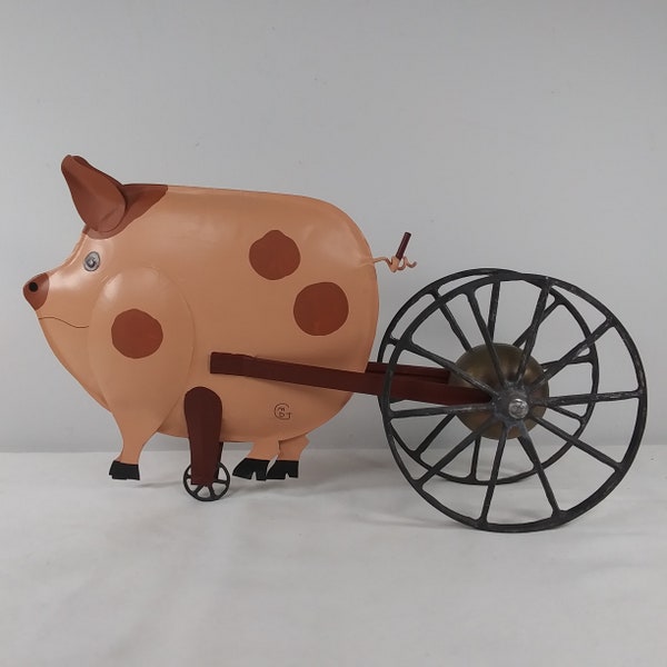 Pig Pull Toy - Etsy