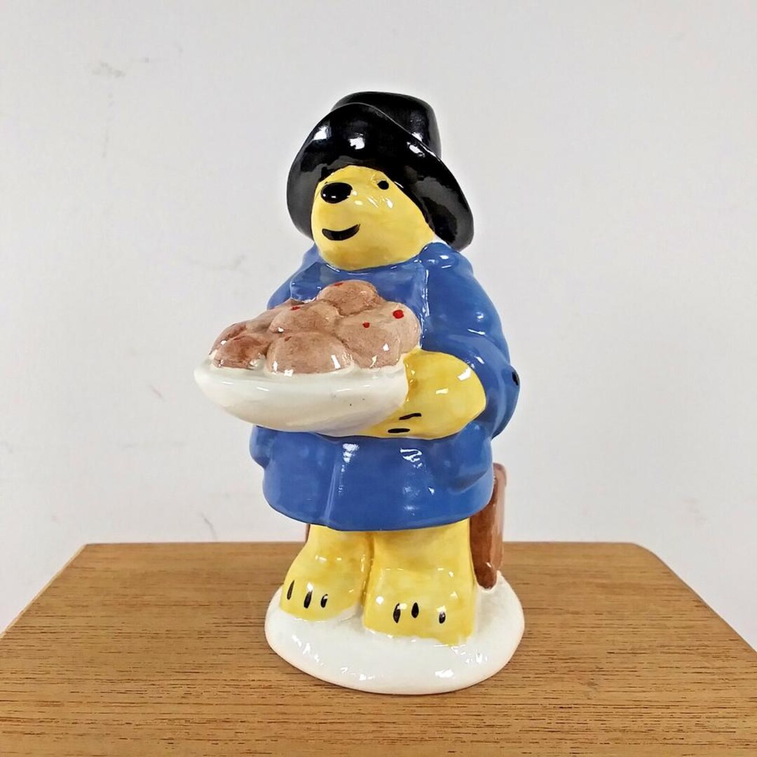 Paddington With His Buns Coalport Bone China VTG 1982 Figurine Made in ...