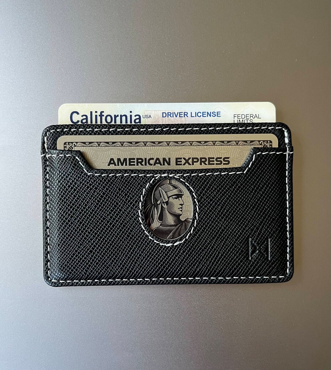 Mini Wallet for 2 Cards Front Pocket Minimalist Card Holder - Etsy