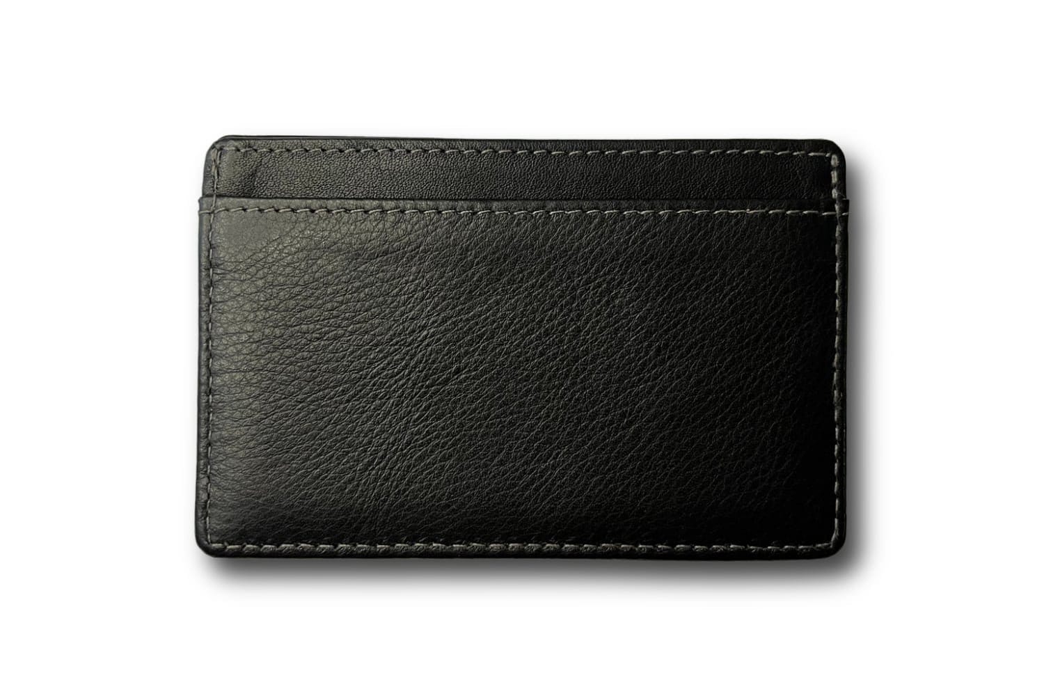 2 Card Smallest Wallet for Men Women Genuine Leather Ultra Slim Mini ...