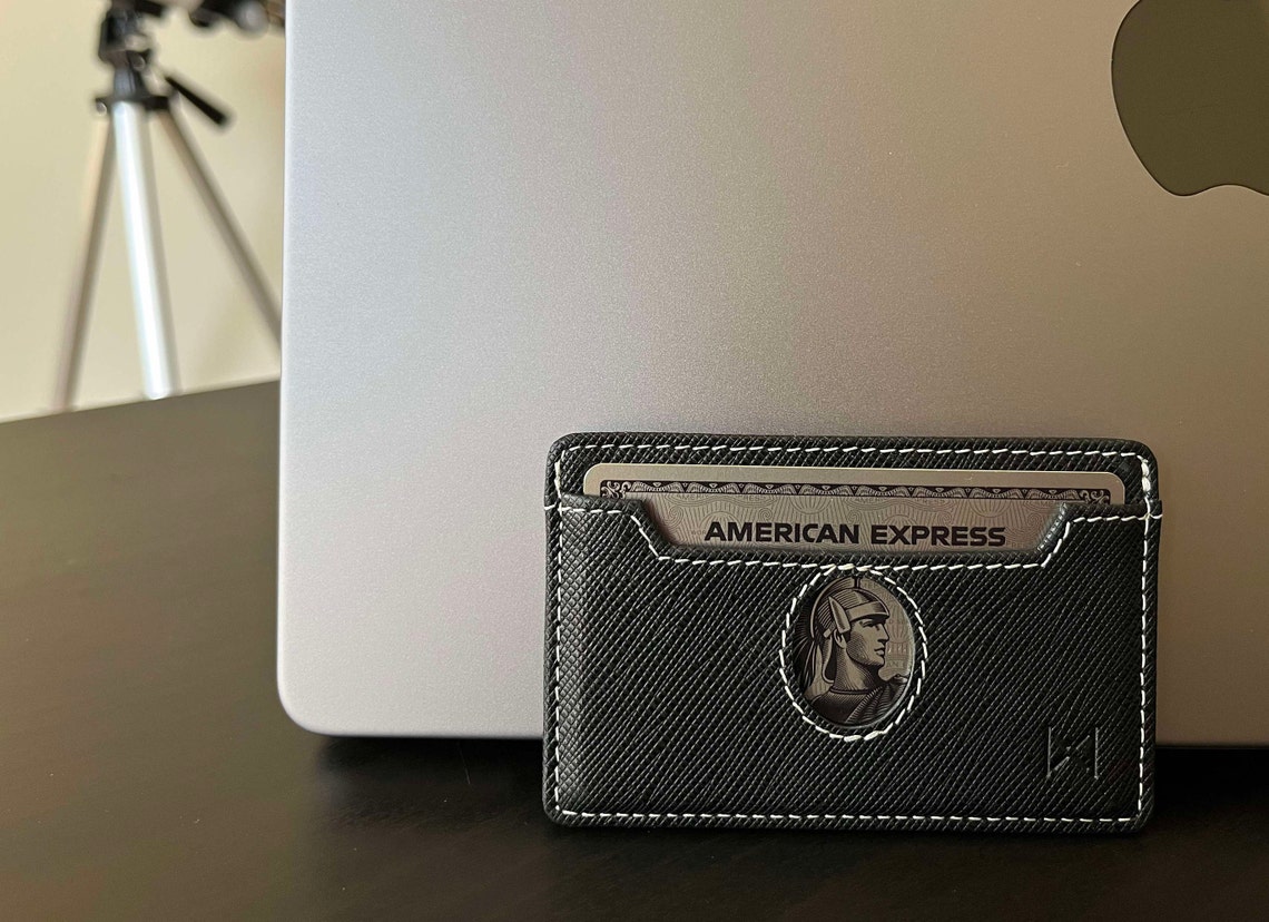 Mini Wallet for 2 Cards Front Pocket Minimalist Card Holder - Etsy