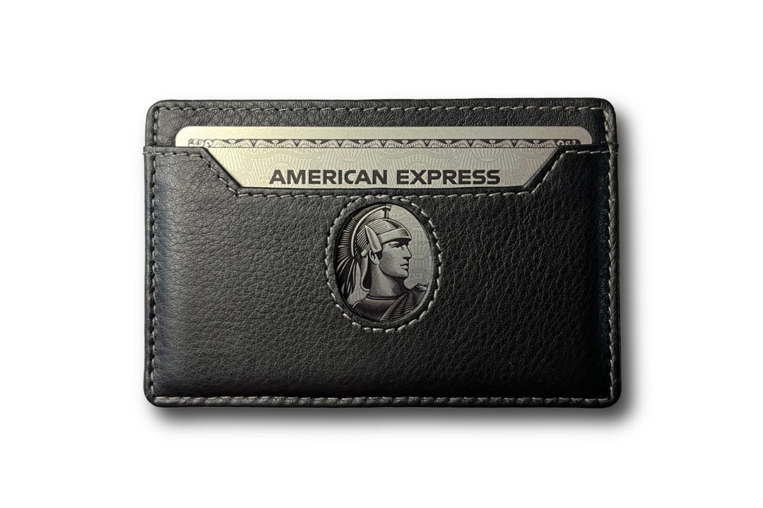 2 Card Smallest Wallet for Men Women Genuine Leather Ultra Slim Mini ...