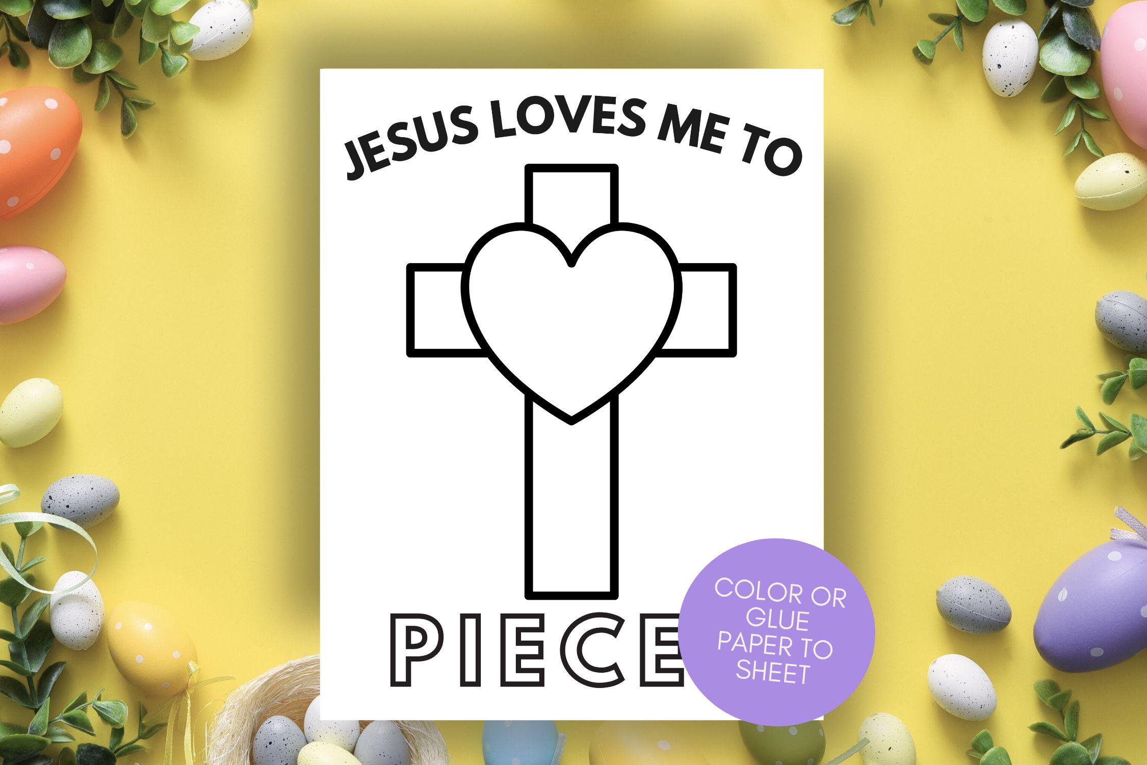 Easter Cross Craft: Christian Kids Activity (digital Download) - Etsy