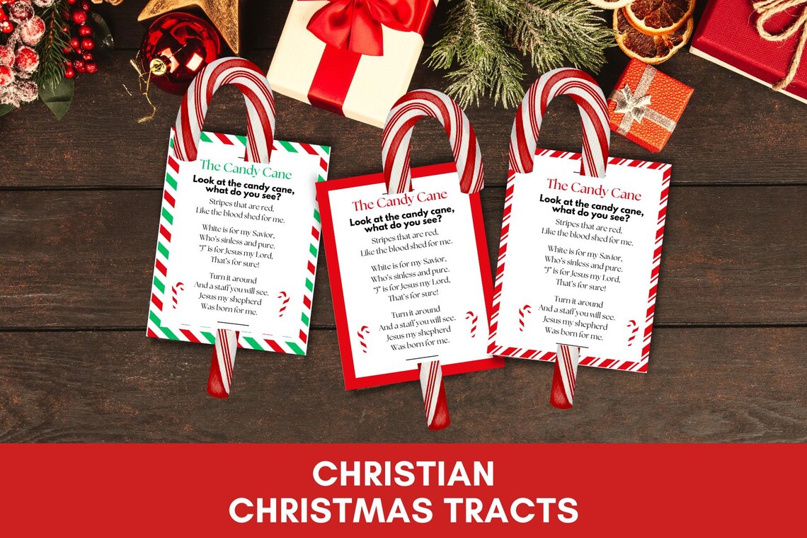 Christmas Christian Tracts Printable Christian Handout Christmas Tract ...
