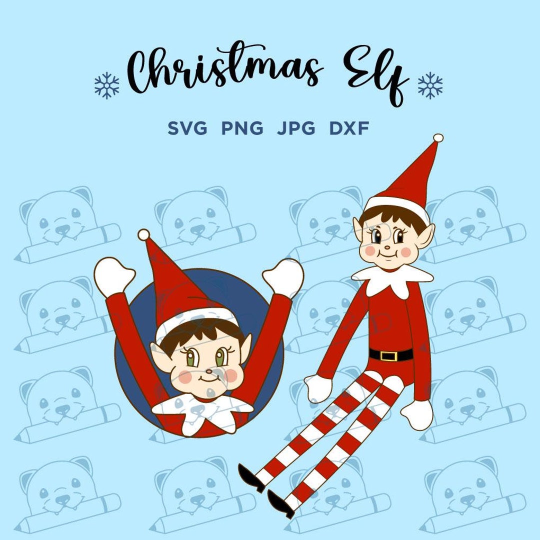 Christmas Elves SVG, PNG, DXF, Christmas Elves Digital Files, Xmas - Etsy