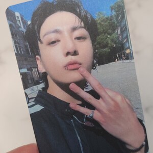 Jungkook Mnet Broadcast Photocard JK SNTY Photocard Jungkook Broadcast ...